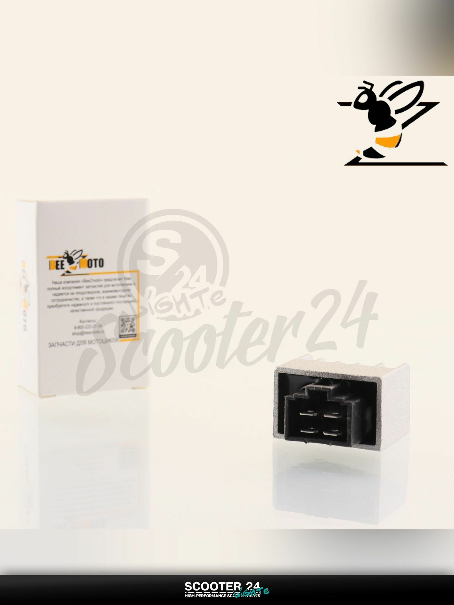 Реле зарядки на скутер / мопед / мотоцикл Suzuki LET'S "STAR"