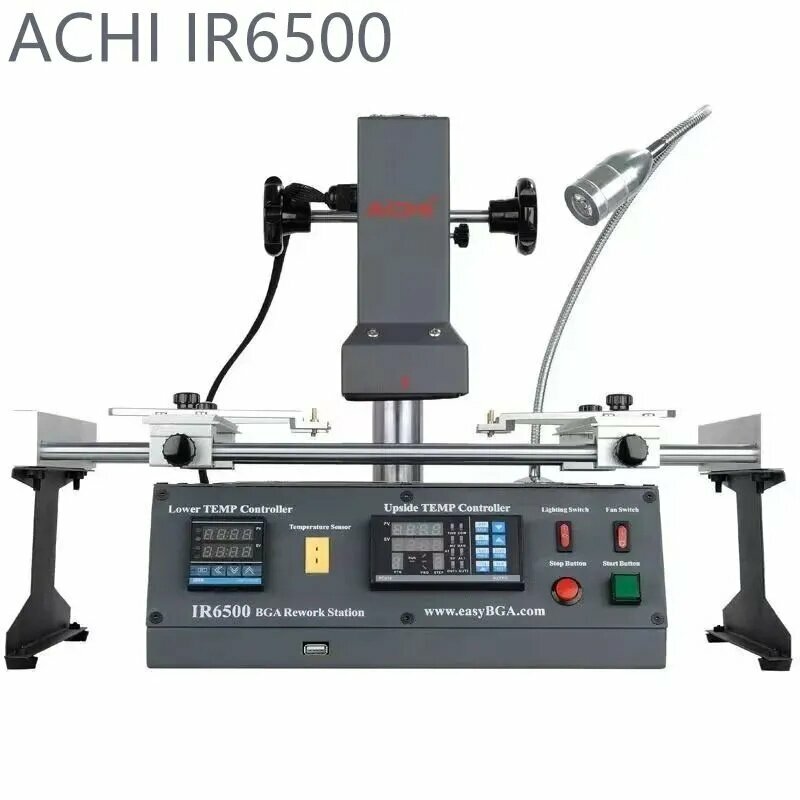 Паяльная станция ACHI IR6500, ИК-нагрев, 8 температурных профилей, LED-дисплей, 1 шт.