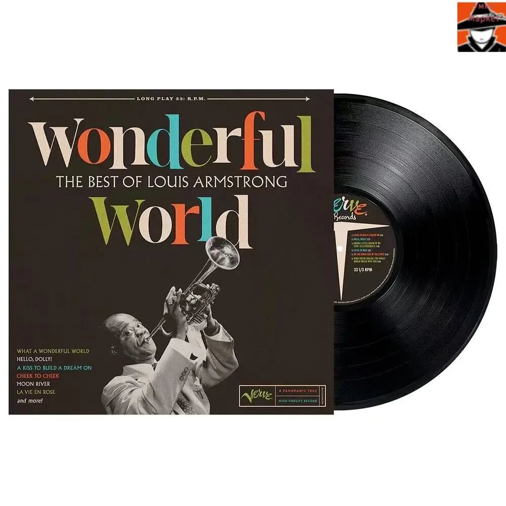 Louis Armstrong What A Wonderful World (Лучшие хиты) Виниловая пластинка LP