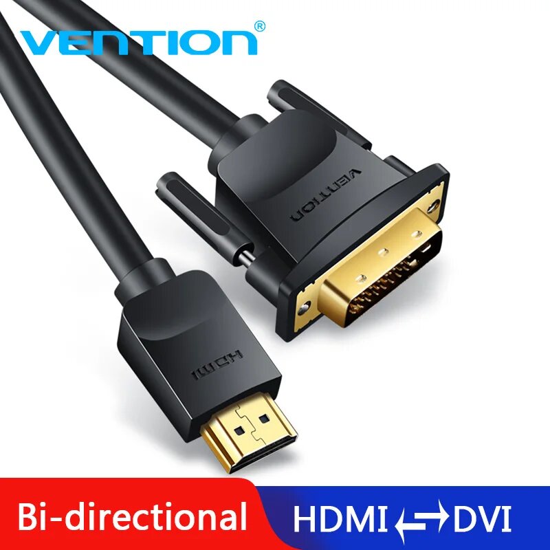 Кабель Vention HDMI - DVI, 1.5 м — фото 1