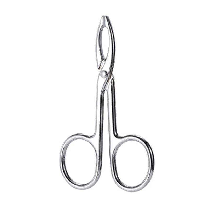 Пинцеты для бровей из нержавеющей стали, Silvery B type, 2 шт