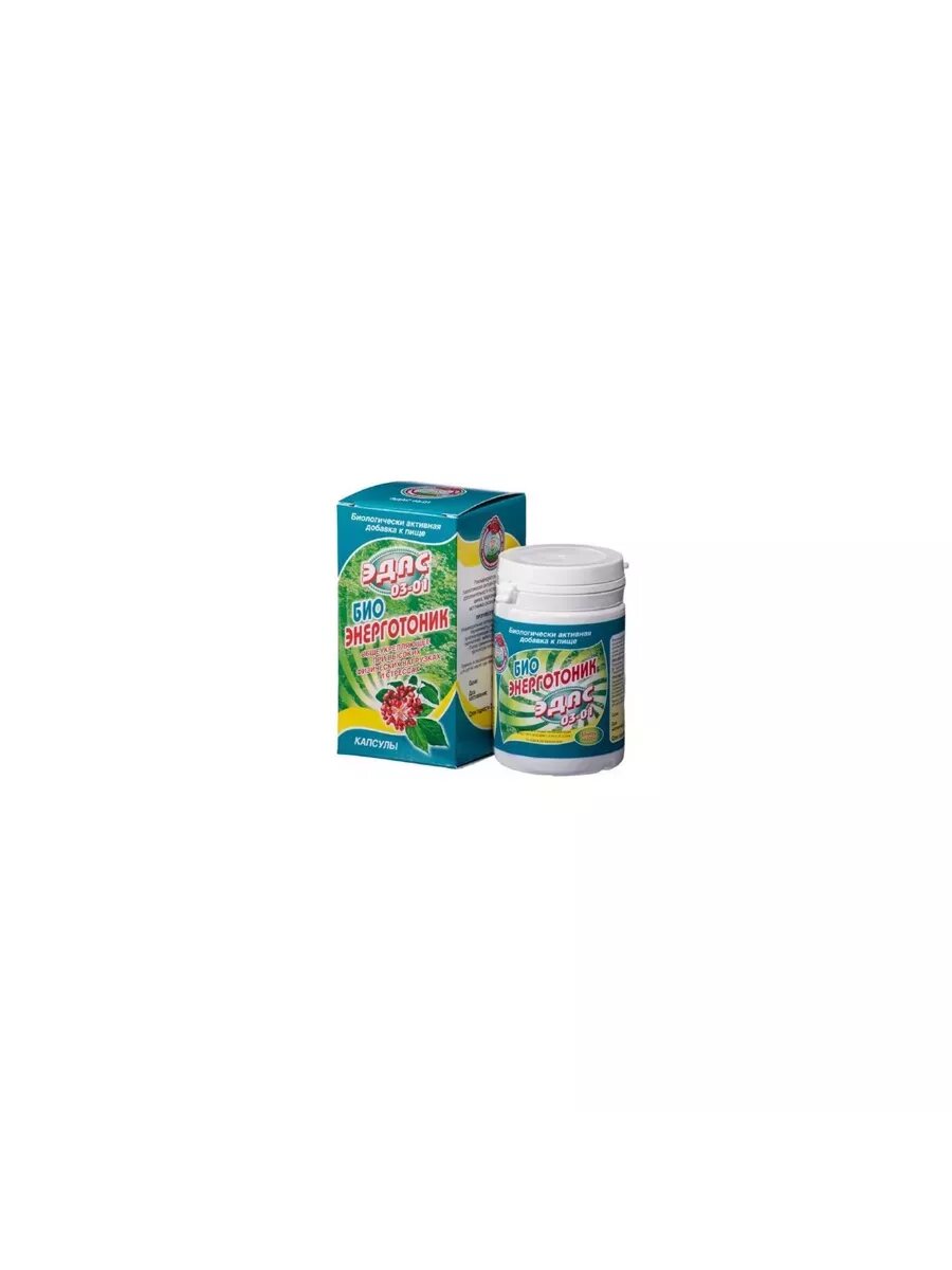 Эдас 03-01 биоэнерготоник 60 шт. капсулы массой 325 мг