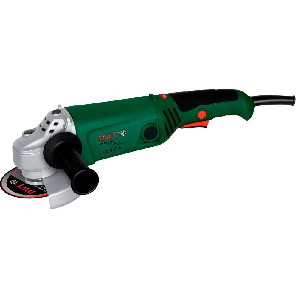 Угловая шлифмашина DWT WS 08-125 T, диск 125 мм, 860 Вт, 11000 об/мин