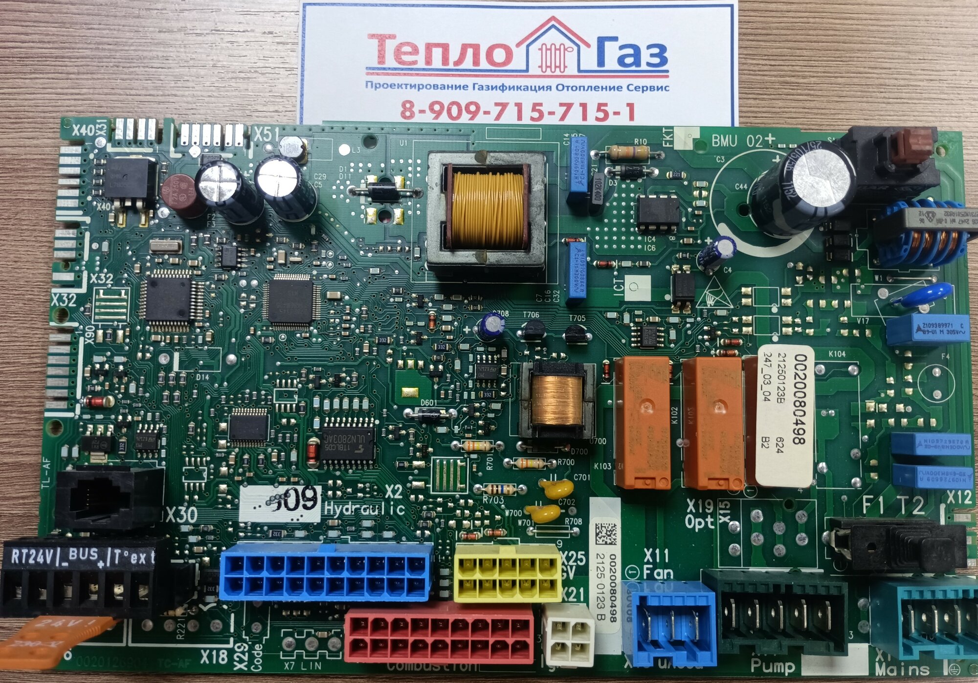 Плата управления Protherm 0020080498 для котла Гепард и Пантера версия 19