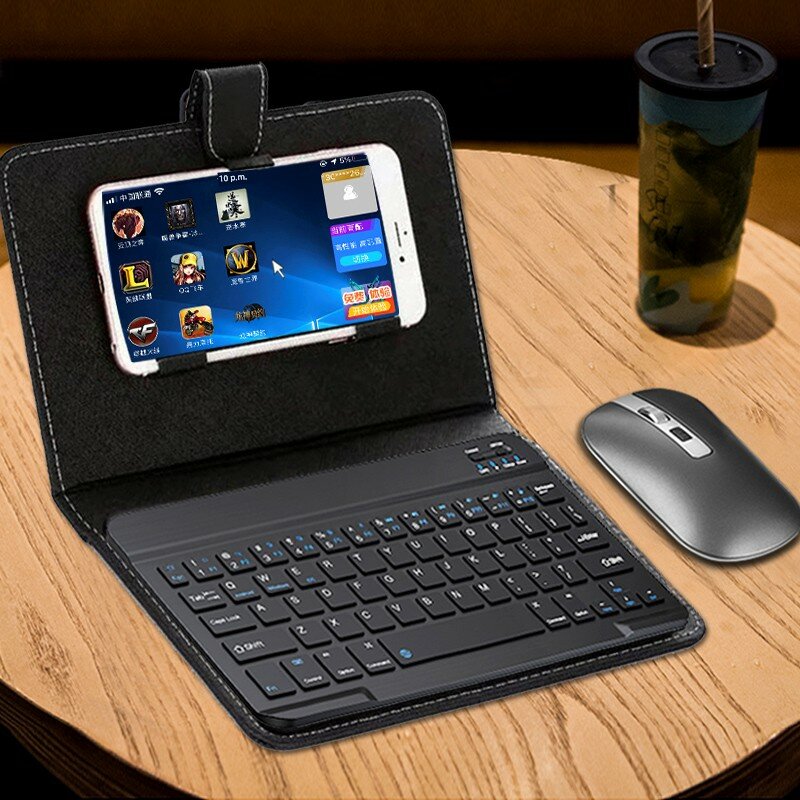 Комплект клавиатуры и мыши Cloud Computer OTG, универсальный для телефонов Android, беспроводные игровые