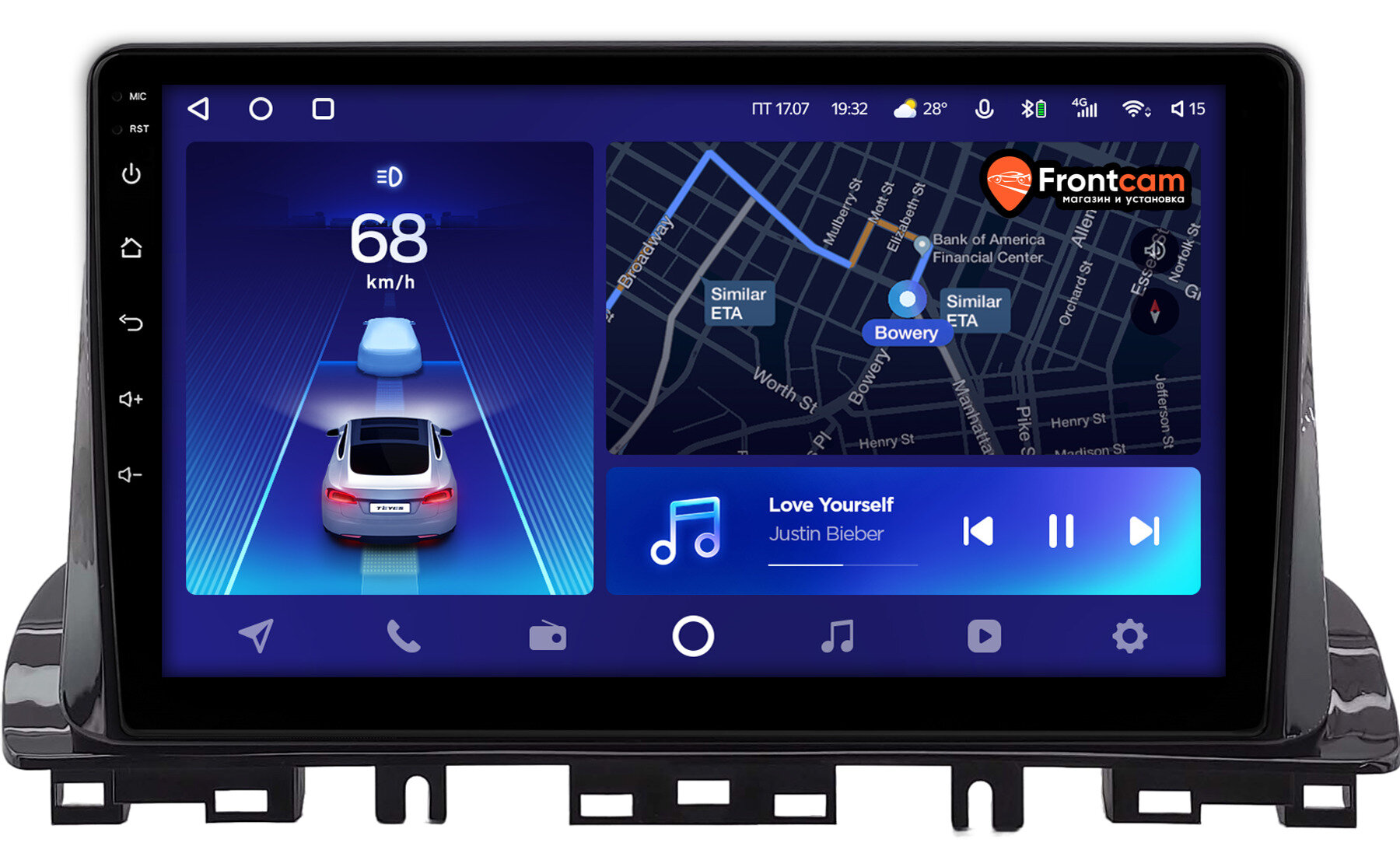 Штатная магнитола Kia K3 2 2018-2024 Teyes CC2 PLUS 4/32 10" RM-10-0388 Android 10 (4G-SIM, DSP, QLed)