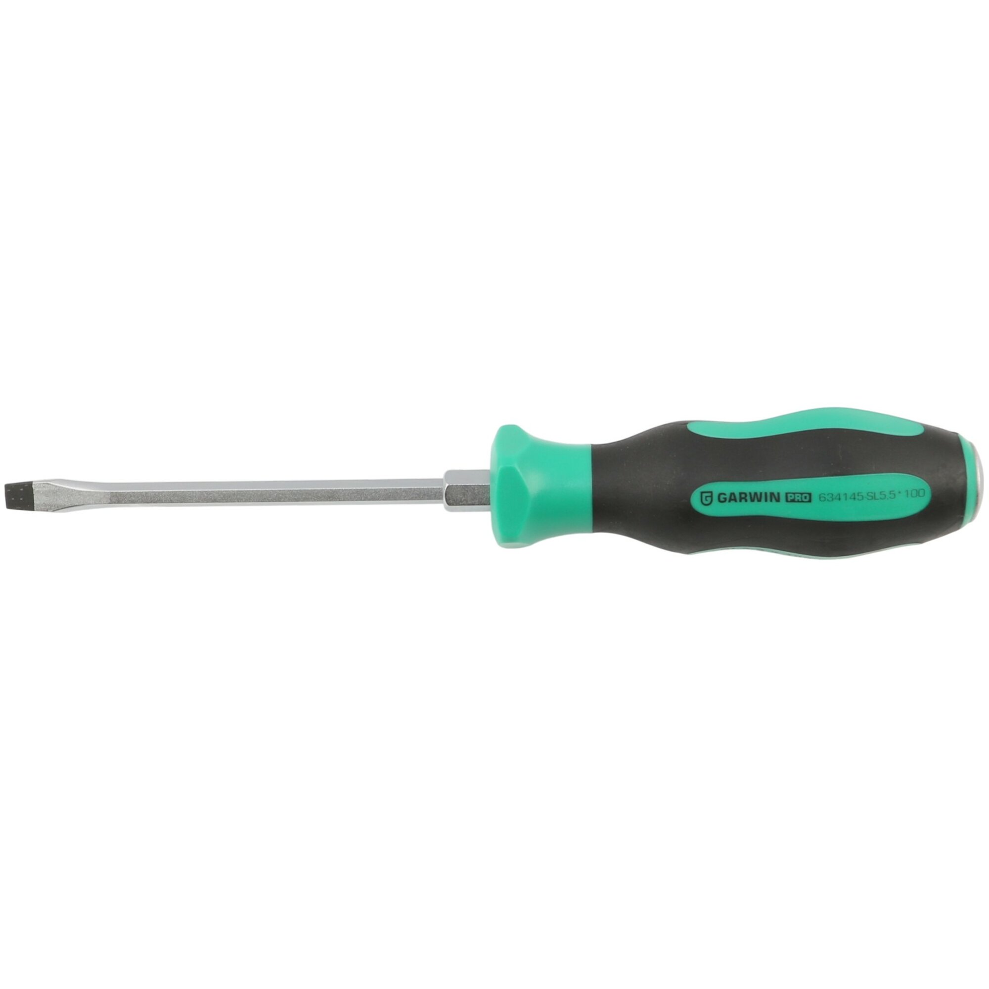 GARWIN PRO 634145-SL5,5*100 Отвертка усиленная цельнометаллическая SL5.5, 100 мм