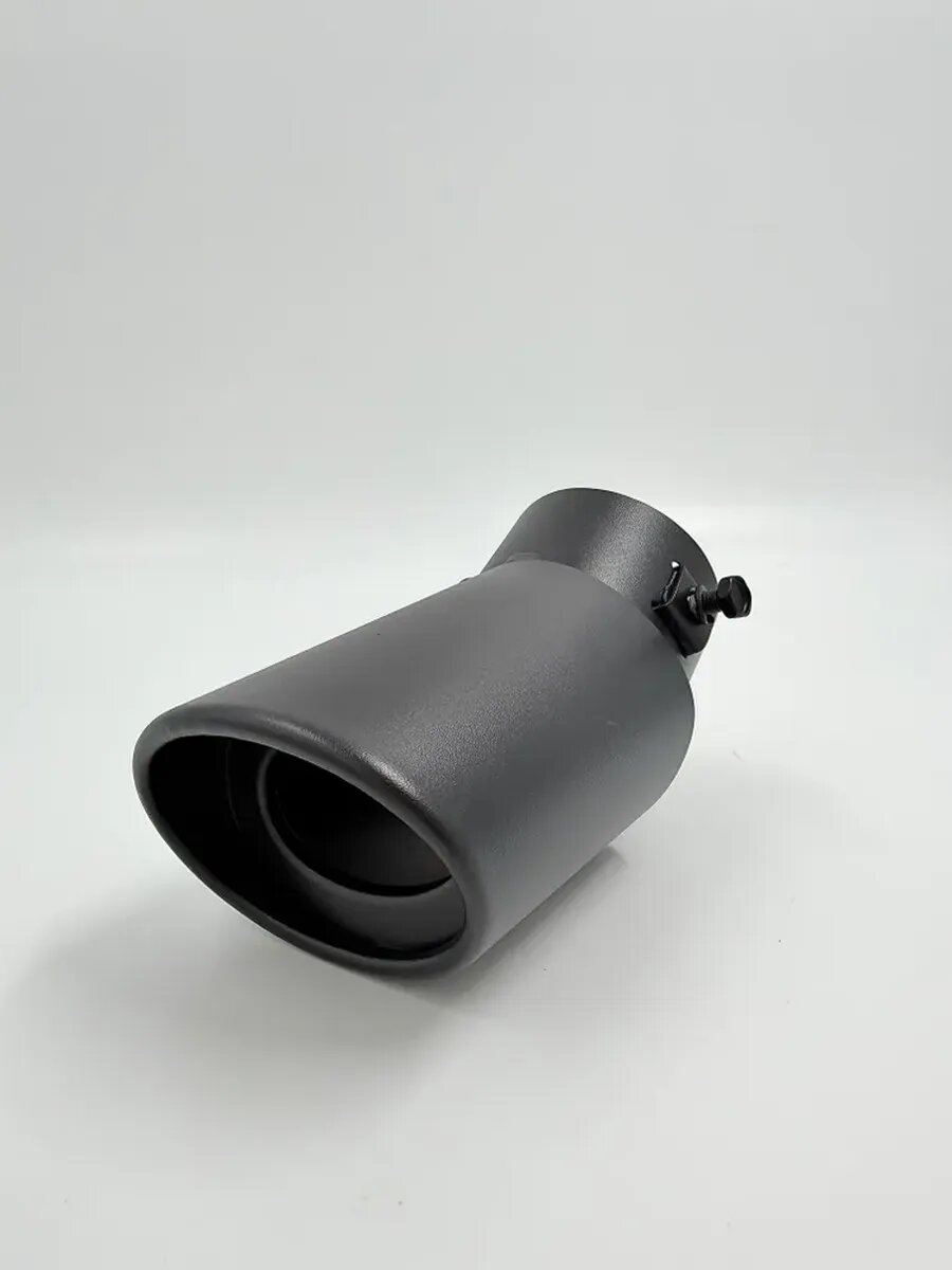 Насадка на Глушитель черная матовая Размеры 125x85x60