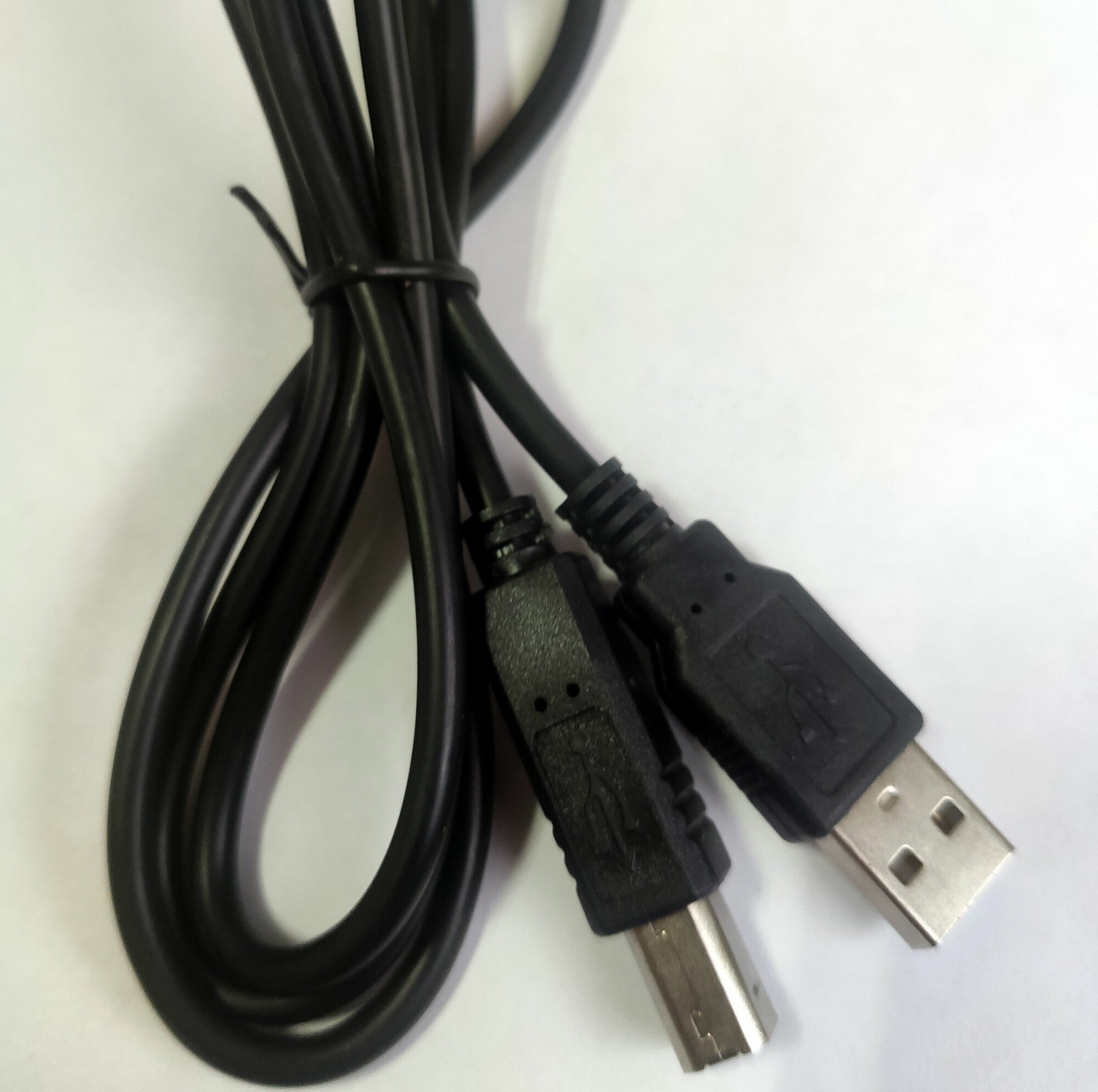 Кабель для подключения принтера, МФУ, оргтехники, USB 2.0 1.2м