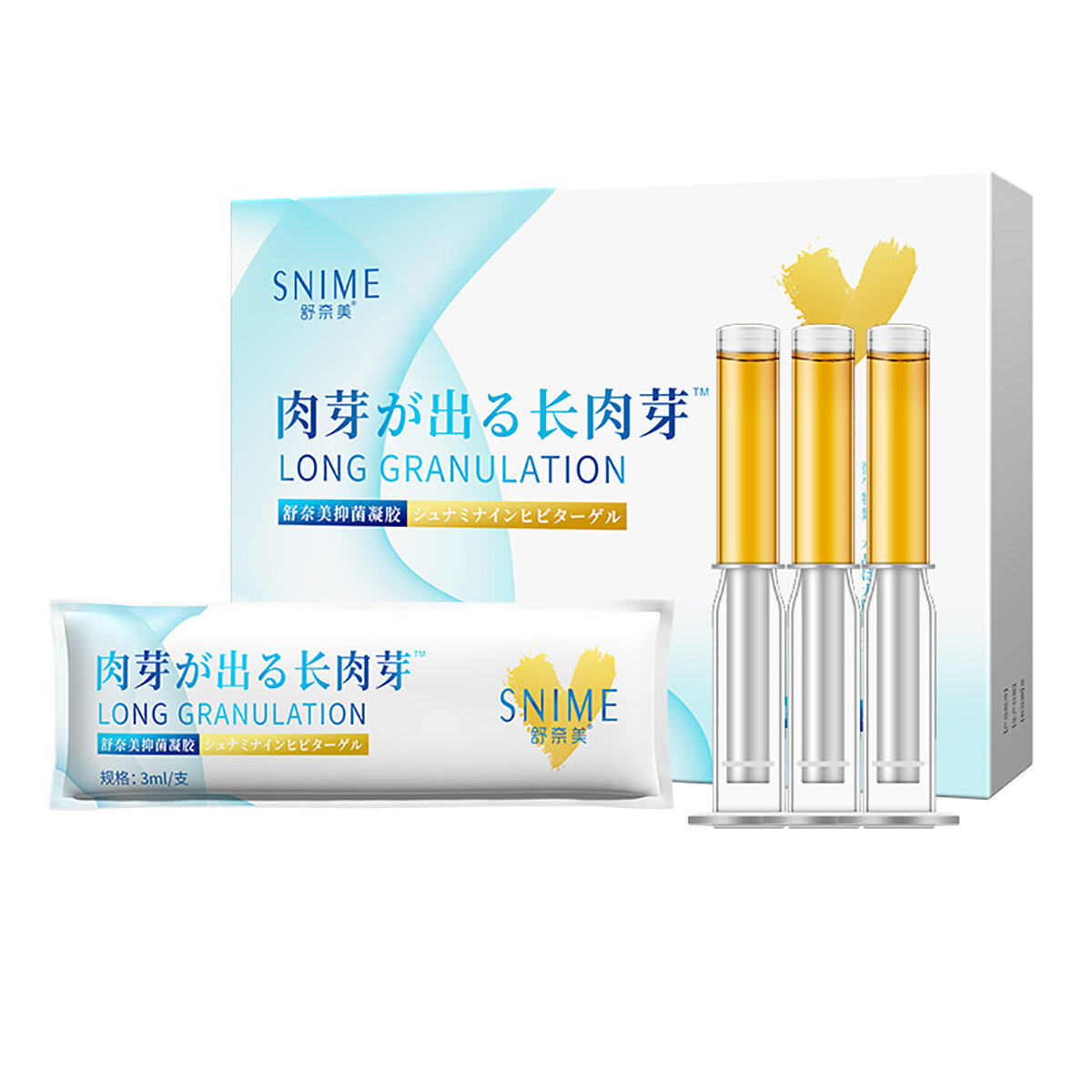 Гель для интимной защиты женский SHUNAIMEI 5714953, 3мл x 5, долгий мясной, антибактериальный