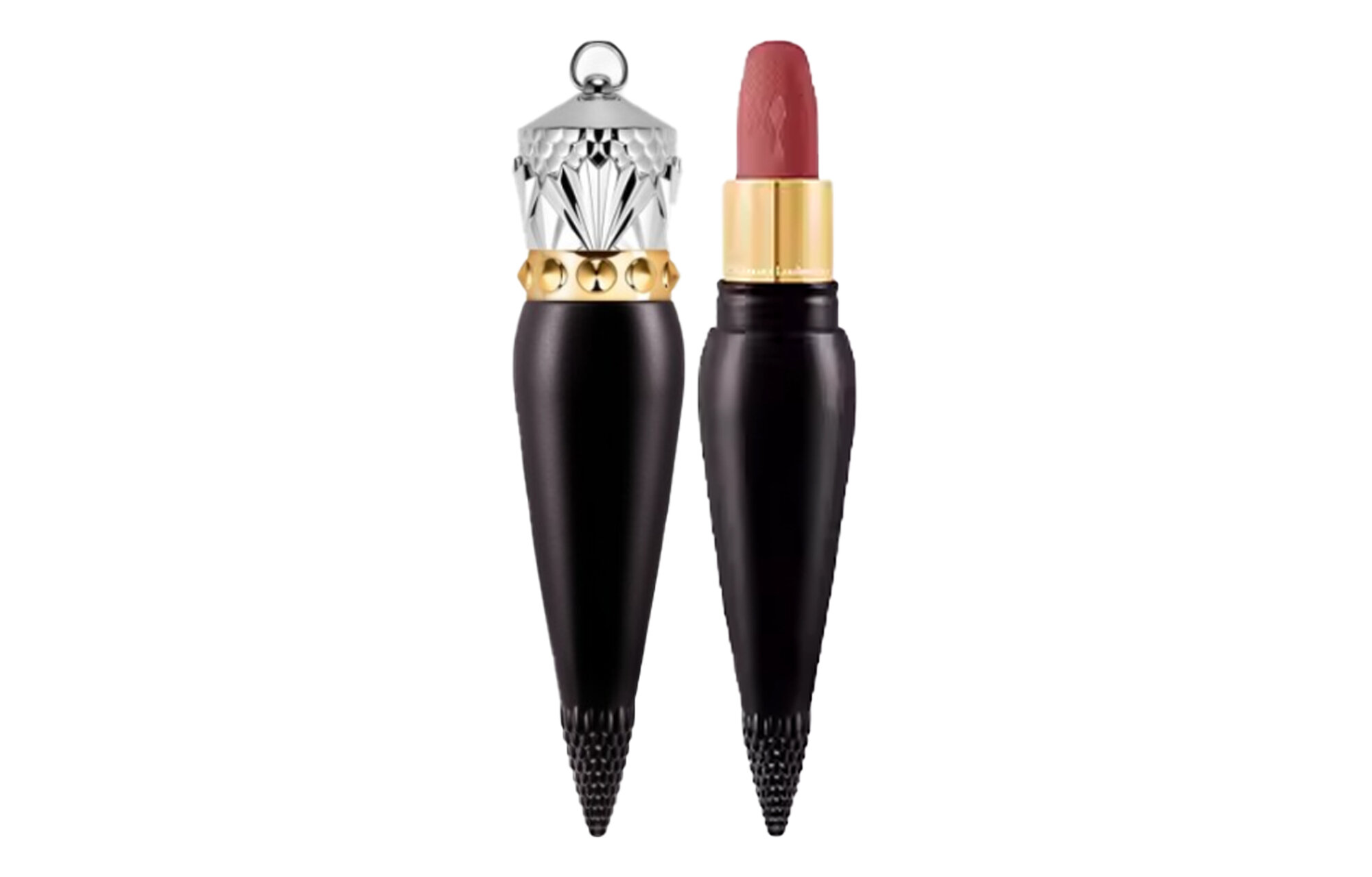 Помада женская CL Queen Scepter Black Tube, оттенок 013M Rose Cameo Brown