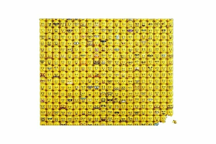 Пазл унисекс LEGO Little Face 1000 деталей, Figure Face