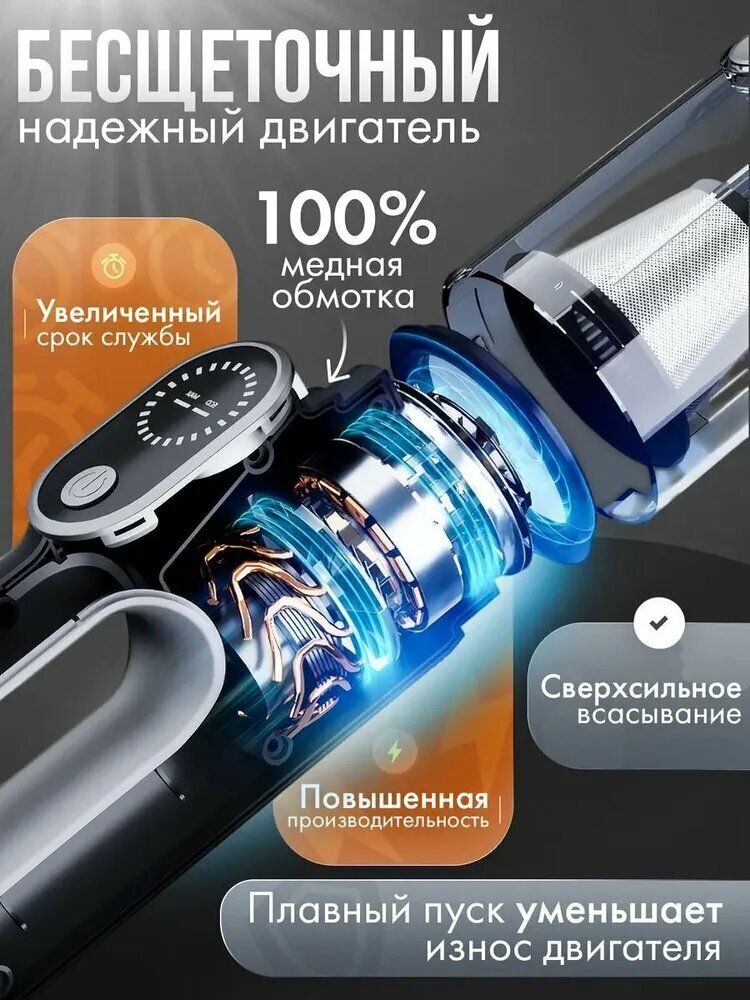 Автомобильный пылесос — фото 1