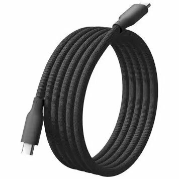 Кабель Xiaomi 6A Magnetic Self Storage Fast Charging Data Cable 1m Type-C to Type-C, черный BHR9840CN