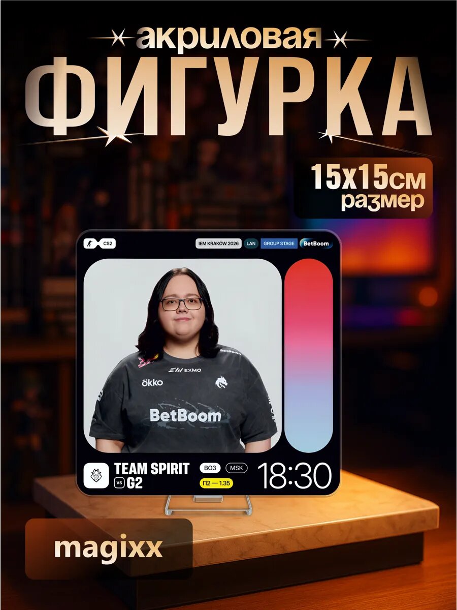 Акриловая фигурка magixx Team Spirit