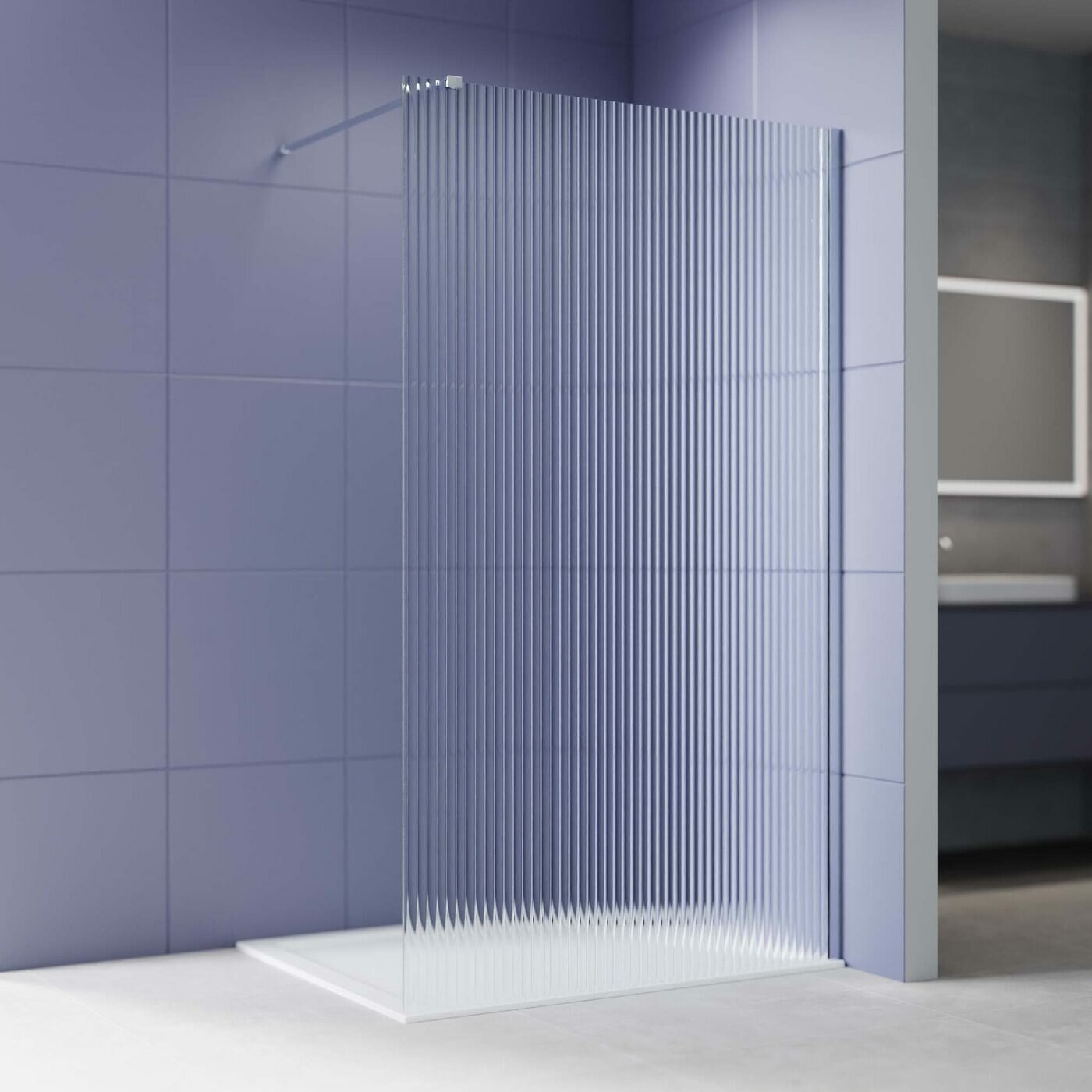 Душевая перегородка Акватек Walk In 90x200 AQ. WI.090.2CH