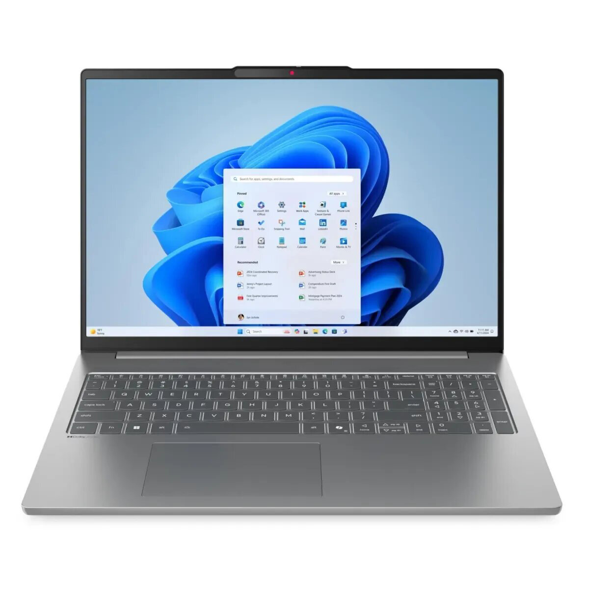 Ноутбук Lenovo IdeaPad Slim 5 16AKP10 16"2.8K; OLED/Ryzen AI 5 340/32GB/SSD 1TB/Win11pro/серый
