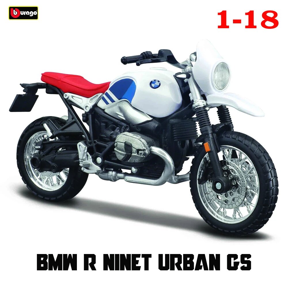 BMW R nineT Urban GS, 1:18, Bburago