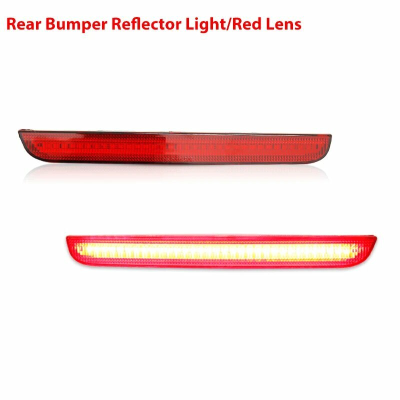 Задний бамперный светоотражатель LED, Red Lens
