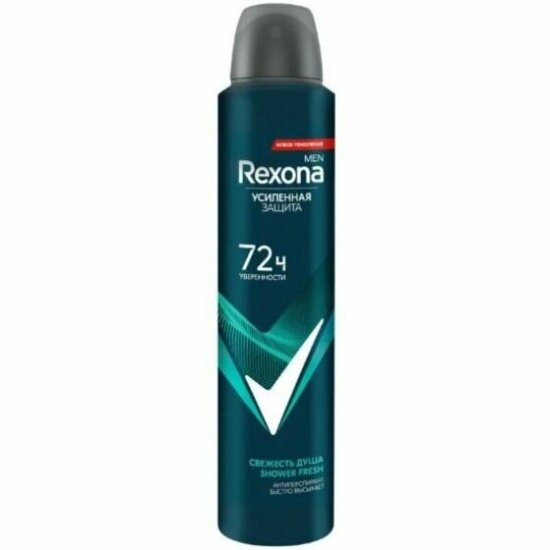 Антиперспирант-аэрозоль Рексона (rexona) REXONA свежесть душа, 200 мл
