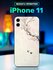 Чехол на iphone 11 сакура