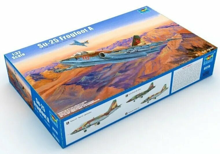 Trumpeter 02276 1/32 Su-25 Frogfoot-A сборная модель самолета