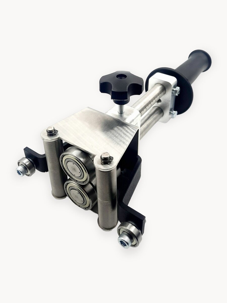 Ручной роликовый листогиб глубина 60мм, с расширенной опорной базой