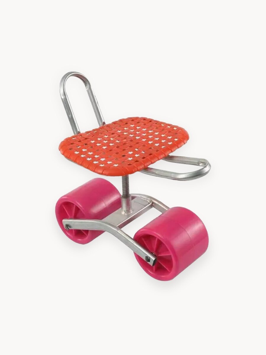 Садовый стул, Металл, 42х14х35 см, 1 шт