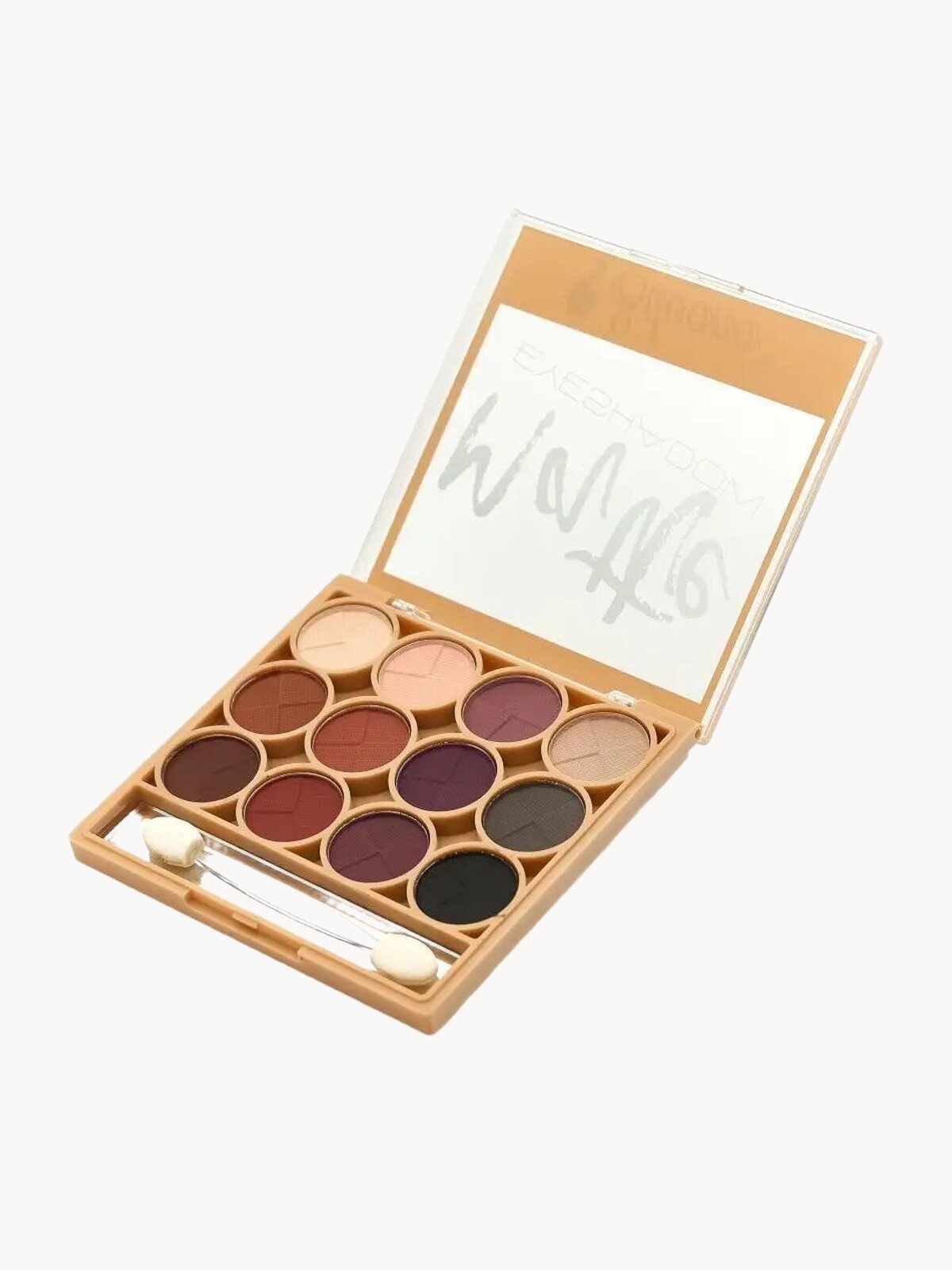 Тени для век нюдовые матовые палетка для макияжа MATTE №03