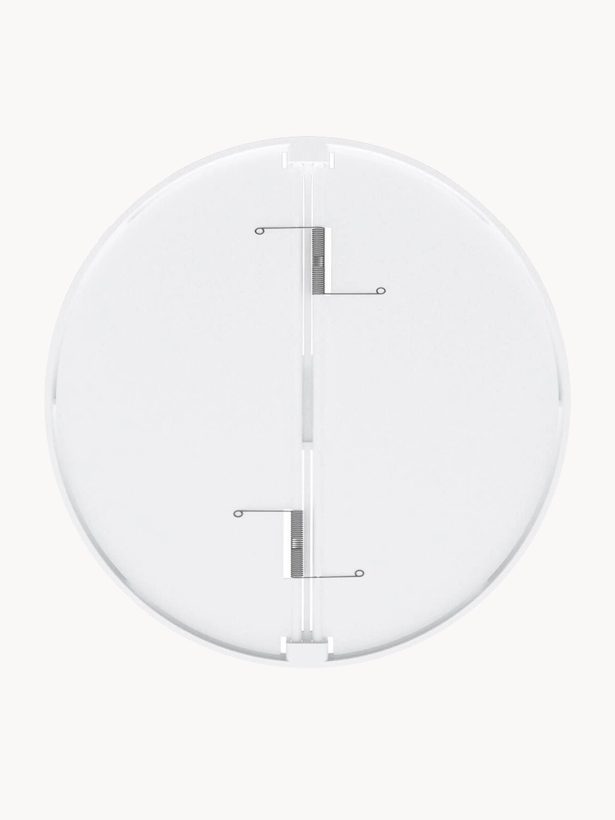 Обратный клапан для вентиляции Era 125ОК, 125 мм, пластик белый