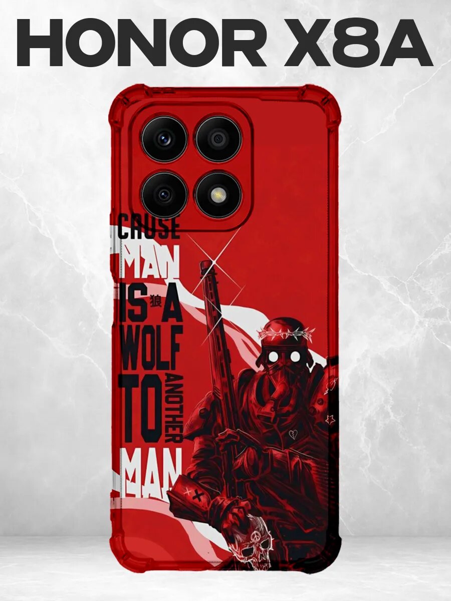Чехол на Honor X8A Warhammer 40000 цитата WH40K