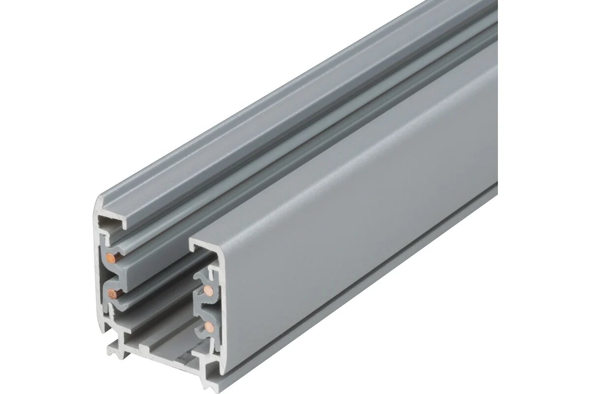 Uniel UBX-AS4 SILVER шинопровод осветительный трехфазный 200 POLYBAG для монтажа