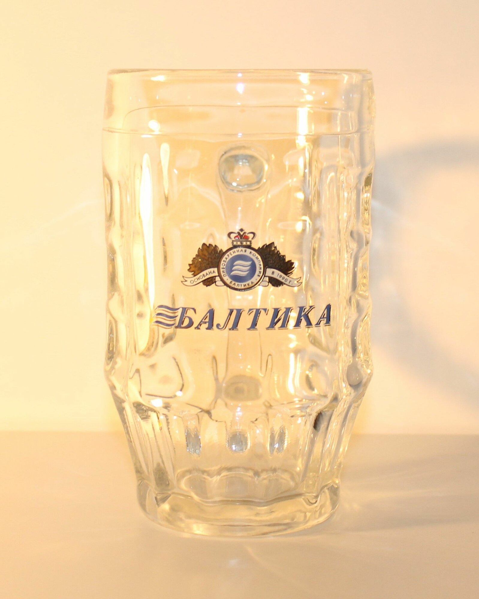 Фирменная кружка балтика и бирдекель (костер) балтика (подставка под пивной бокал)