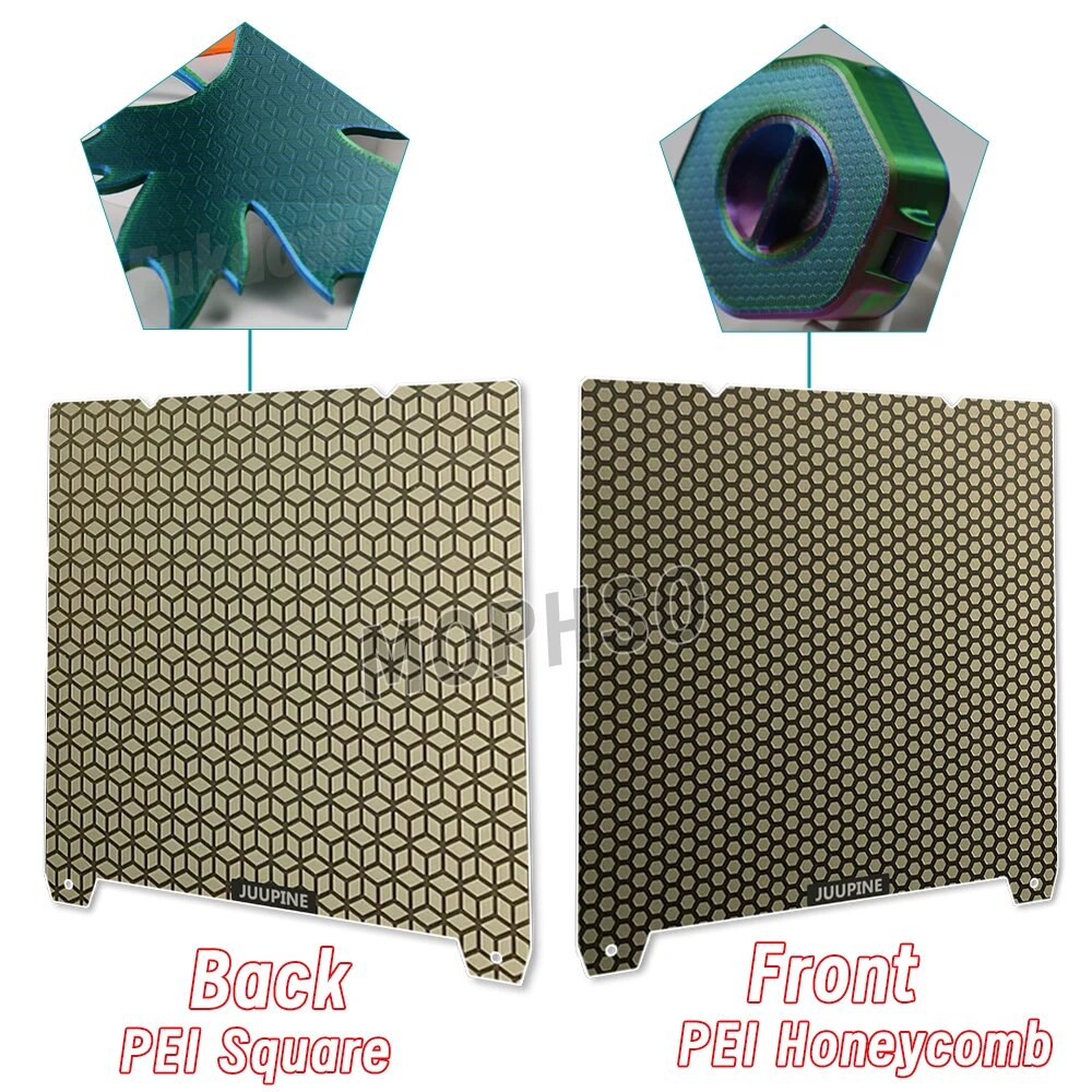 JUUPINE Магнитная сборная пластина для 3D-принтера 235x235 pei honeycomb