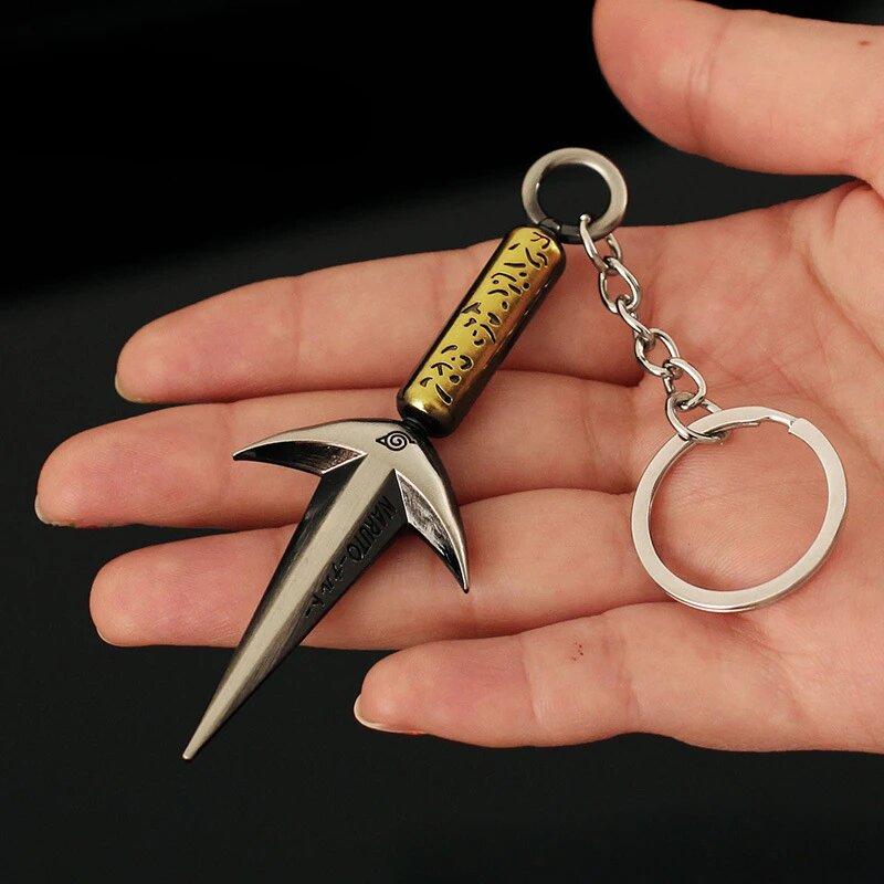 Металлические Нунчаки Наруто Намиказе Минато Bandai 9 см