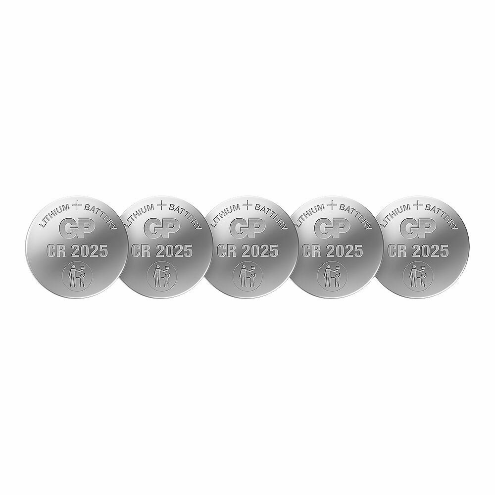 Батарейка GP CR2025 BL5 Lithium 3V (5 шт)