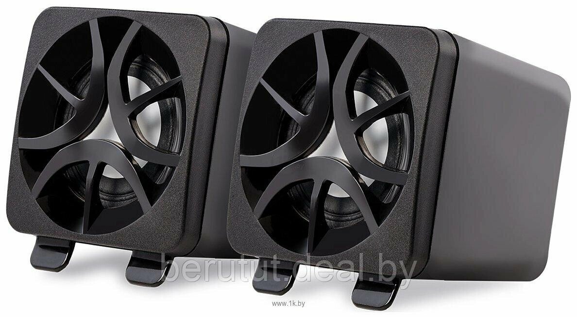 Колонки компьютерные 2.0 (SBA-4750) ONE черный
