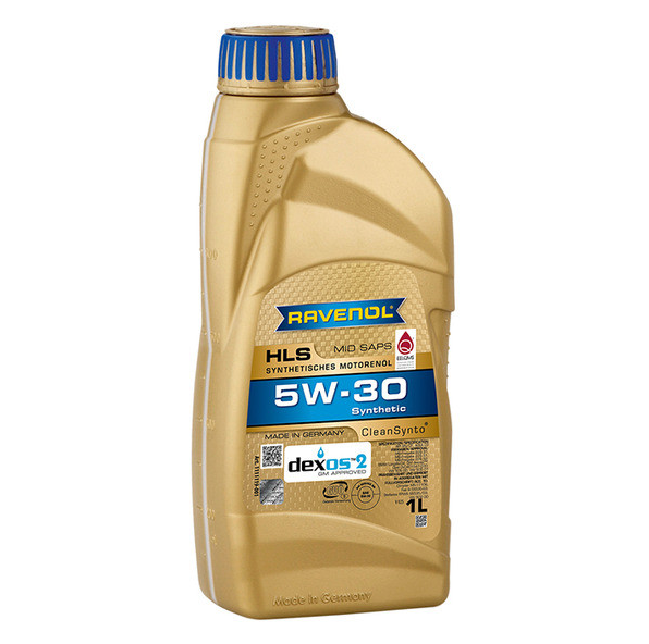Масло моторное ravenol hls 5w-30 синтетическое 1 л