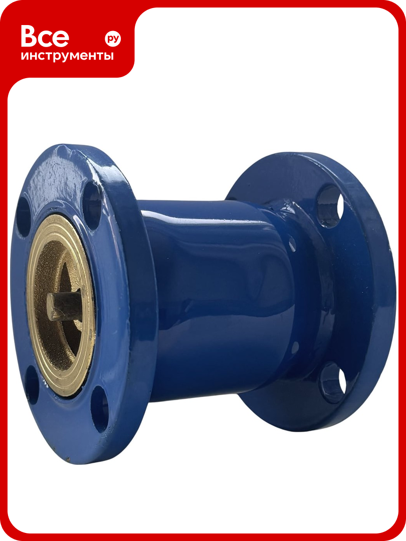 Клапан обратный фланцевый пружинный LadAna DN 40 070609005