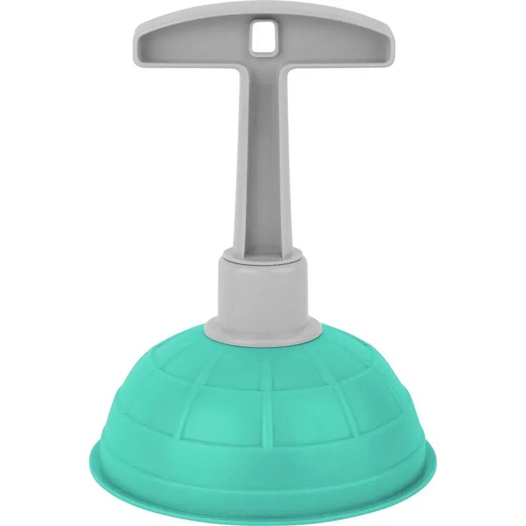 Вантуз "Disco" для эффективной прочистки, D125 мм, пластик, цвет аквамарин