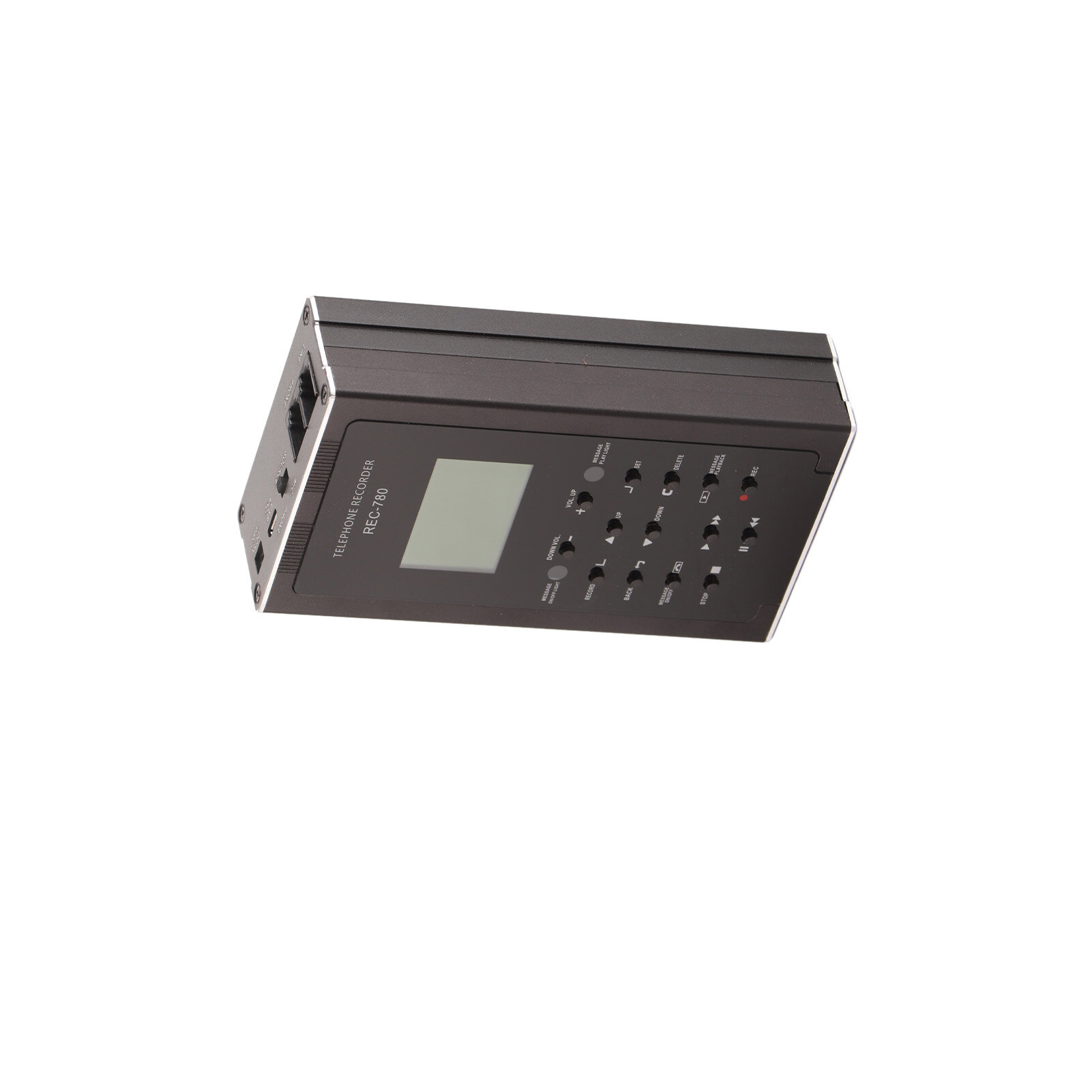 Регистратор Стационарных Телефонных Звонков Автоматическое Ручное Устройство Записи Телефонных Звонков 32 ГБ Памяти Телефонный Регистратор 100-240 В ЕС Штекер