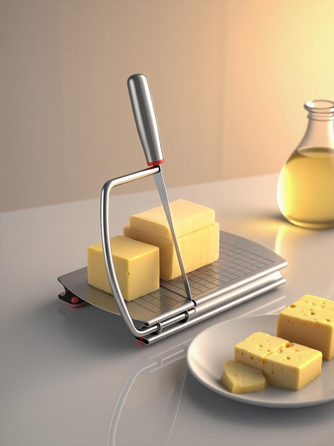 Слайсер для нарезки колбасы и сыра ручной, нержавеющая сталь, ручная заточка