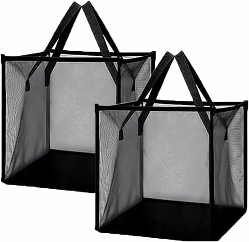 2 корзины для белья, сетчатые корзины для грязной одежды, складные корзины для хранения сменной одежды в ванной комнате