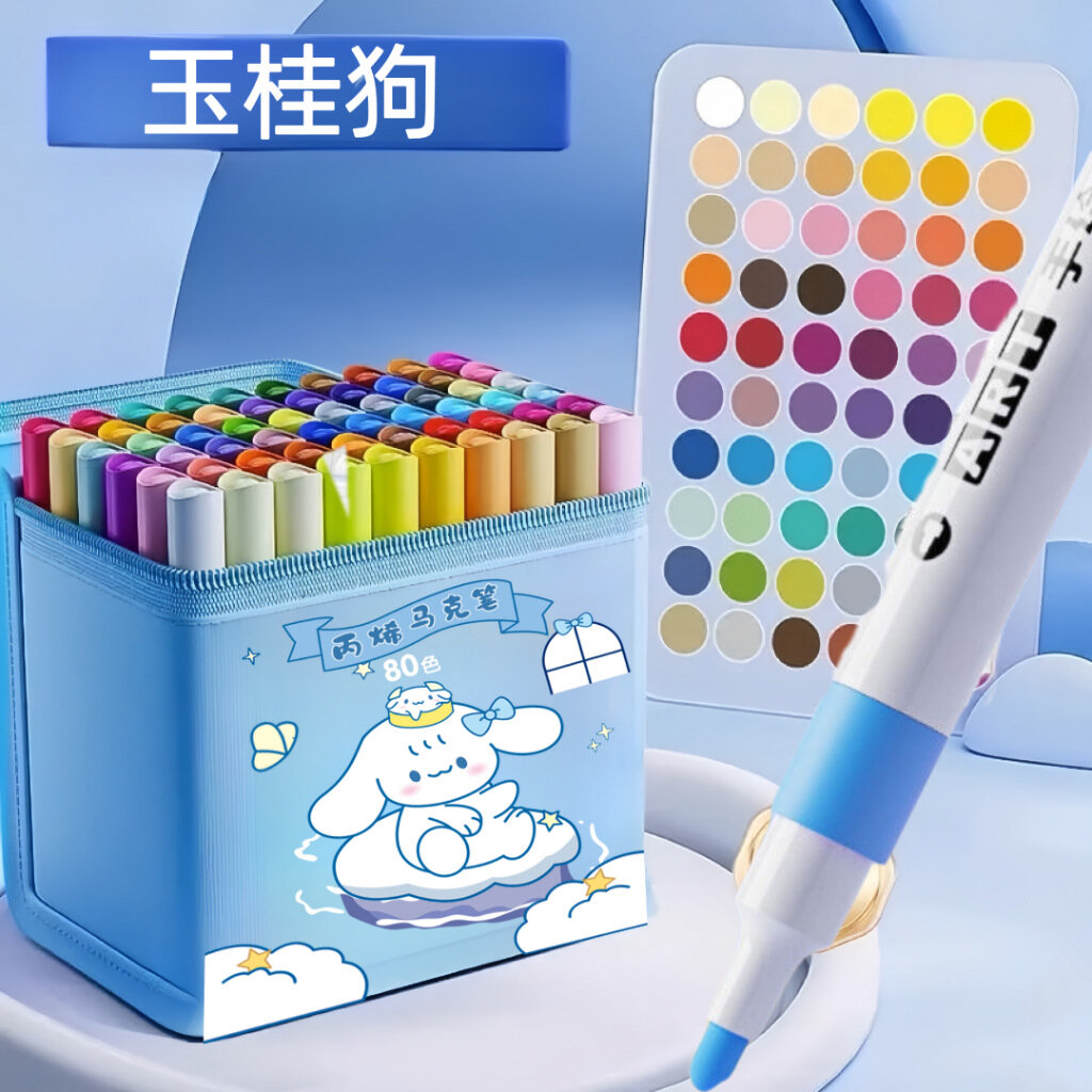 Акриловый маркер Xiaogui, 48 цветов