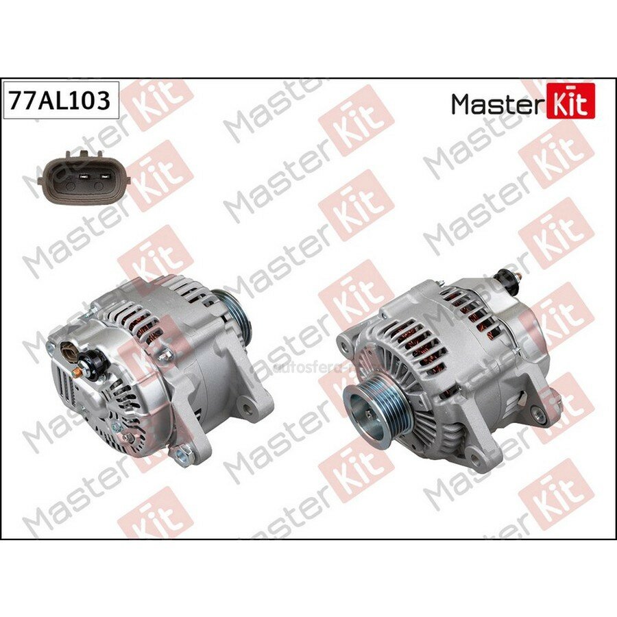 MASTERKIT 77AL103 генератор HYUNDAI SANTA FE 2.7 06