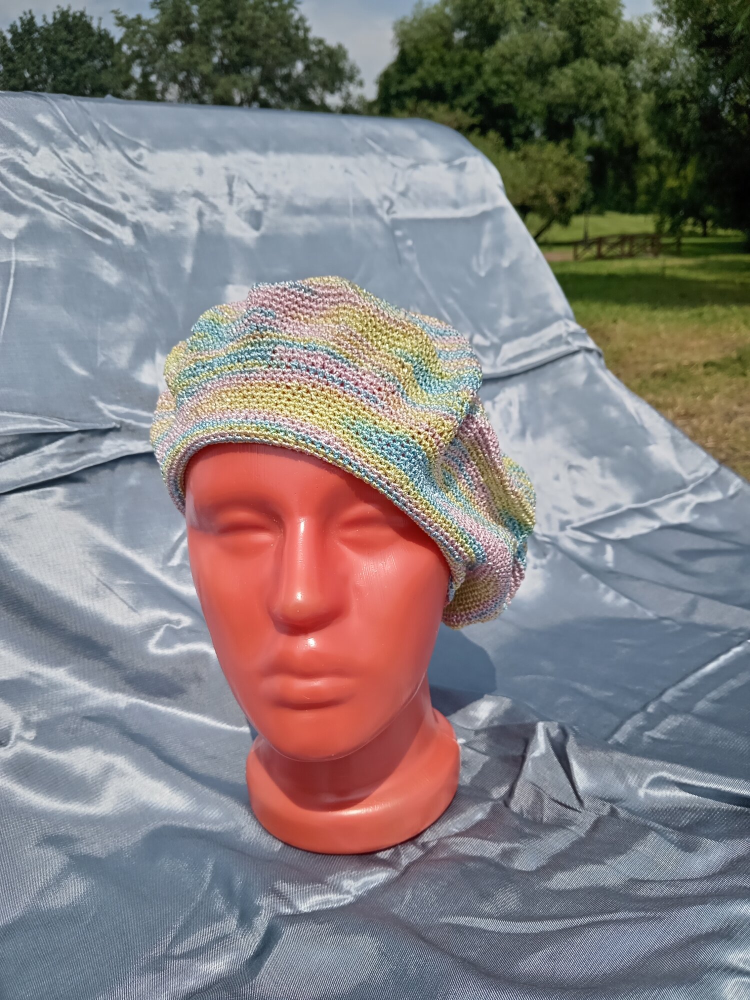 Берет с люрексом для женщин