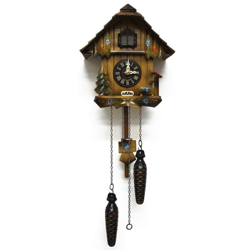 Часы с кукушкой SARS Quartz Cuckoo Wall Clock 0420-8M