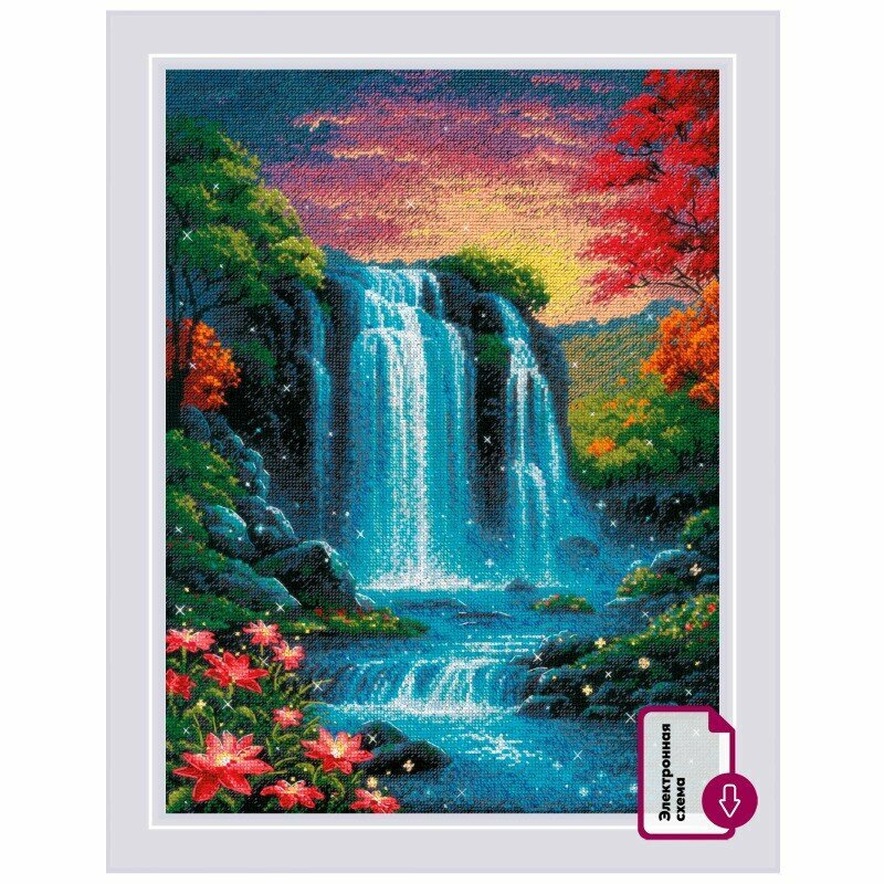 Набор для вышивания Риолис #2274 Источник магии, Счетный крест, 30 х 40 см