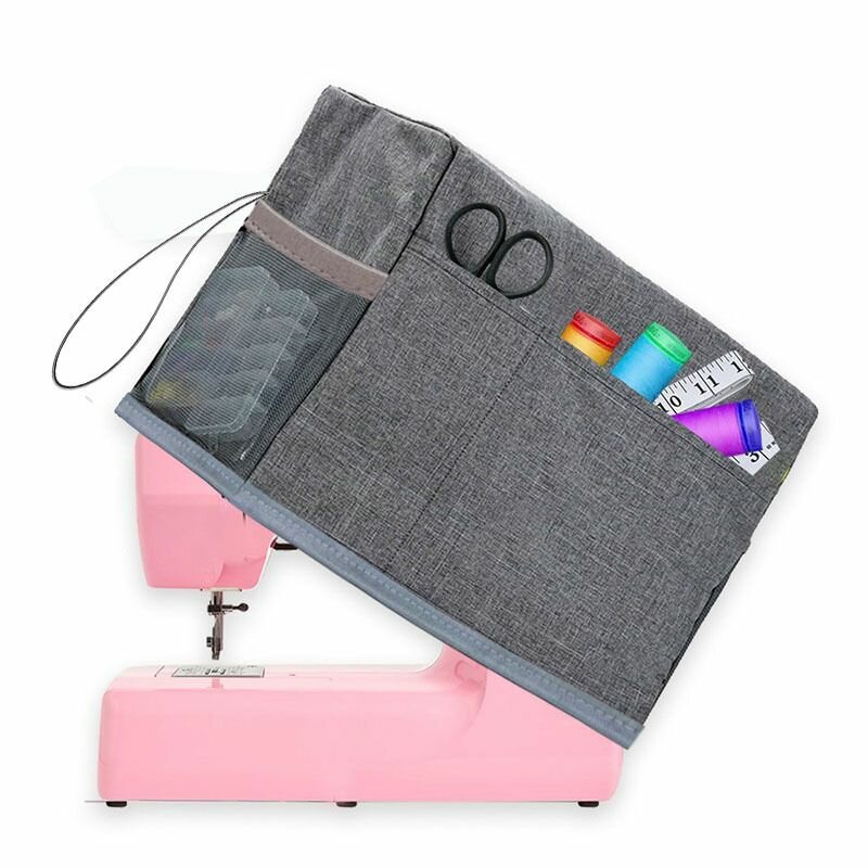 Чехол для хранения Лидер, для швейных машин, серый, текстиль