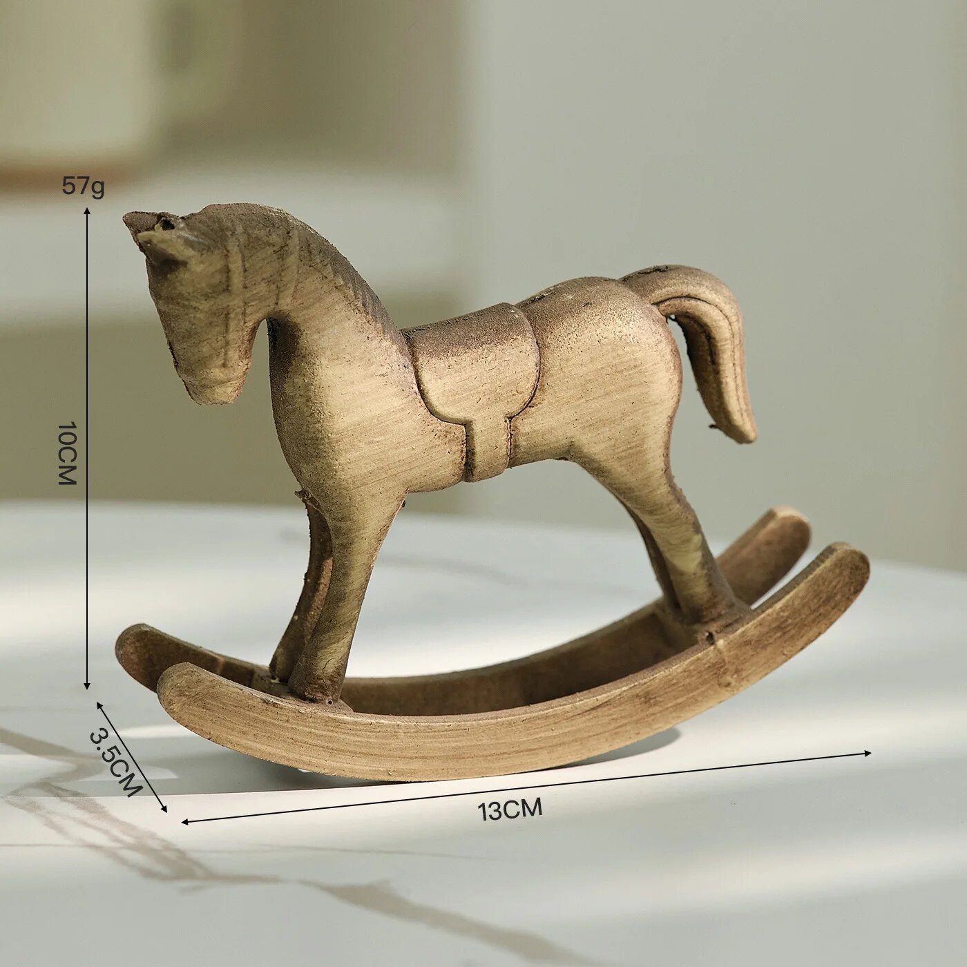 Деревянная лошадка-качалка Style 04